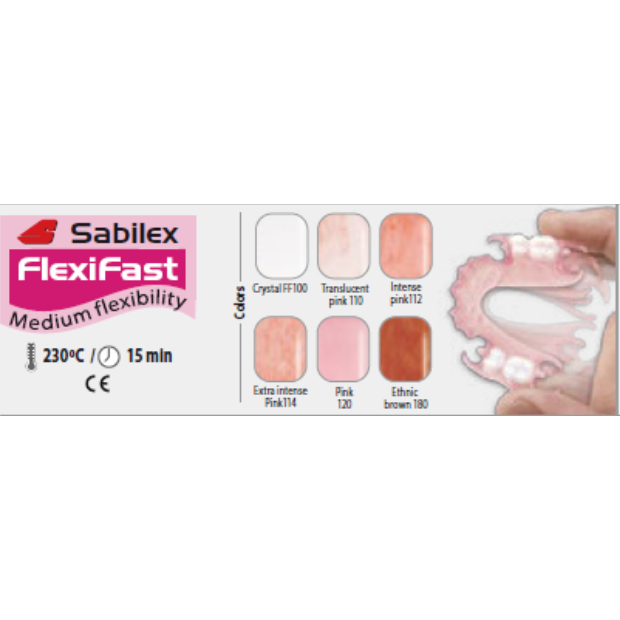 Abbey Dental Supplies - FlexiFast Cartridge Translucent Pink 110 25mm ...